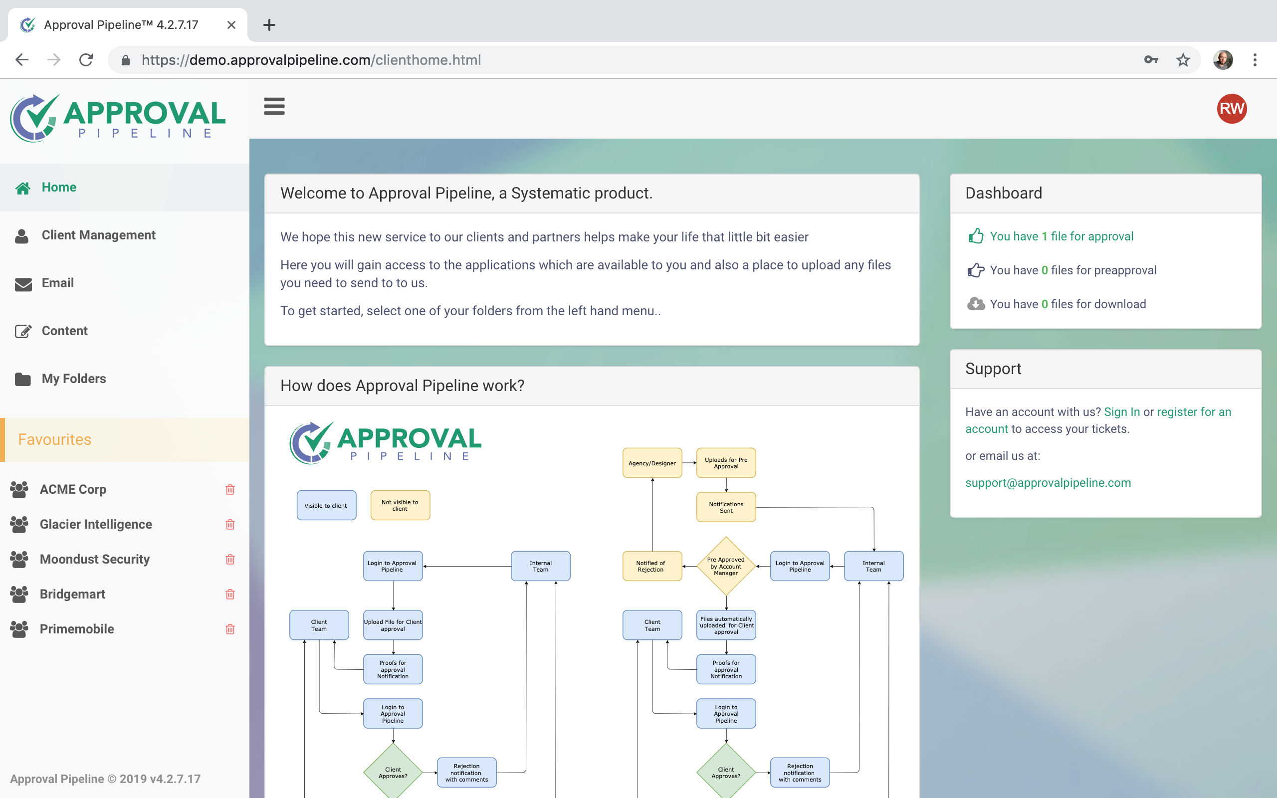 v5.1 / Homepage – Approval Pipeline™